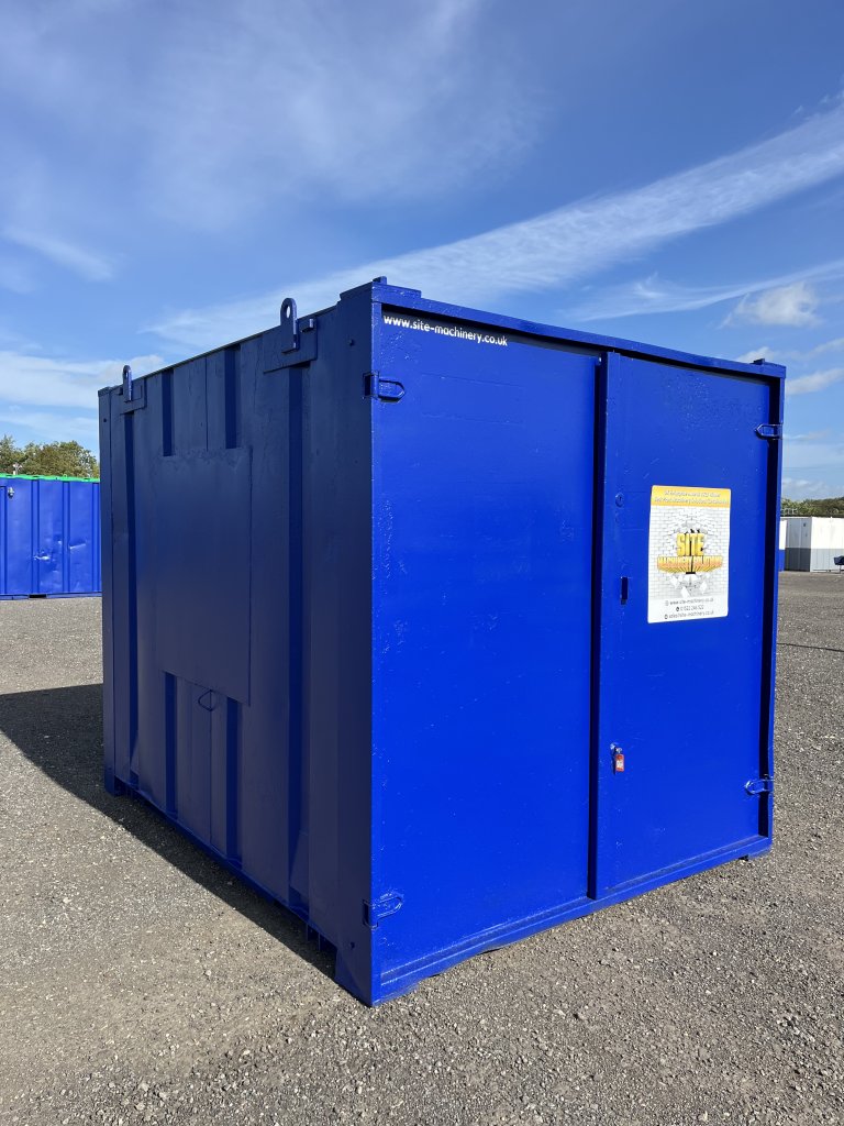 10' x 8' Anti Vandal Site Storage Container - Site Machinery Solutions